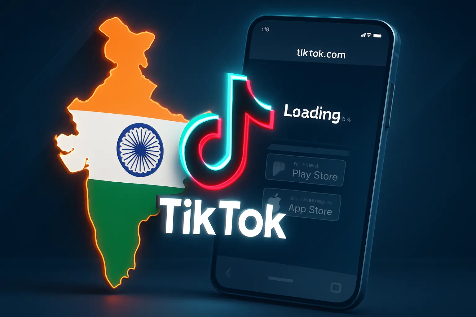 TikTok Comeback in India: Website is Back After 5 Years, But App Still ...
